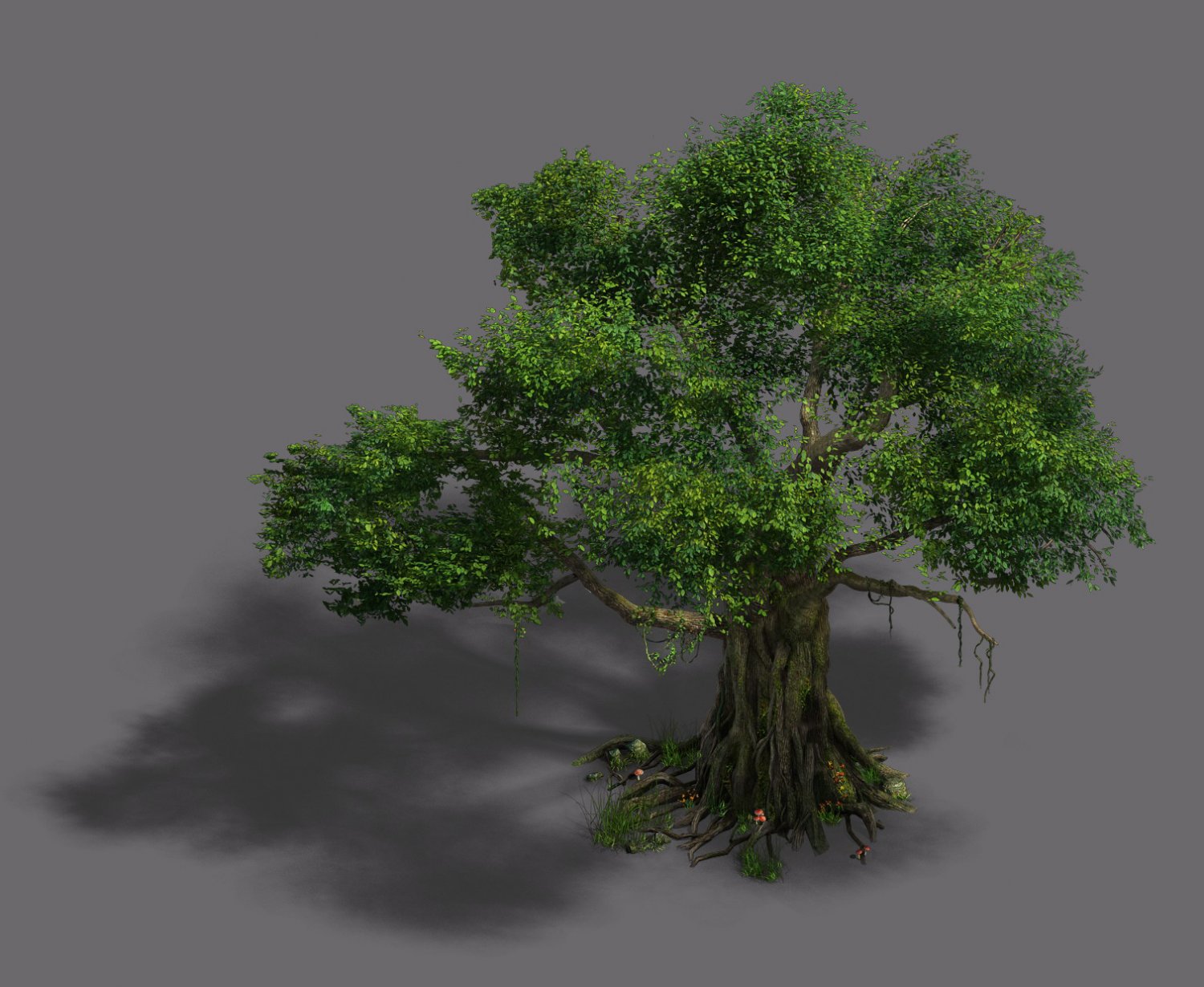 plant - banyan tree 3D Models in Decoration 3DExport