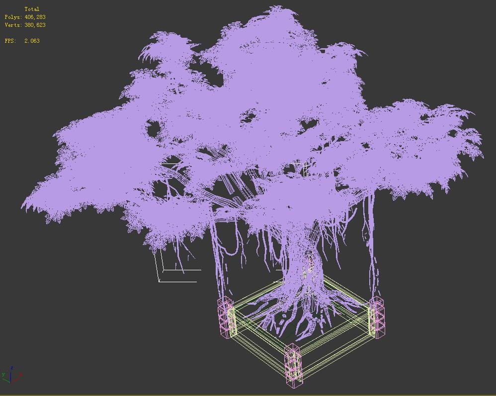 plant - banyan tree 15 3D Models in Decoration 3DExport