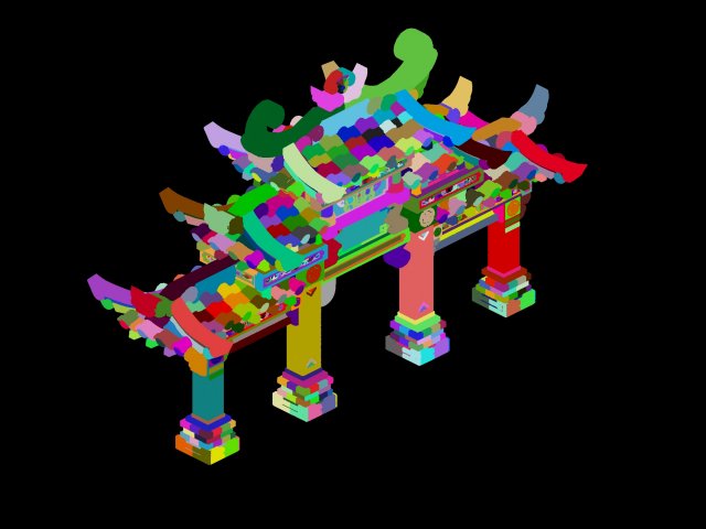 ancient capital building - arch 3D Model in Decoration 3DExport