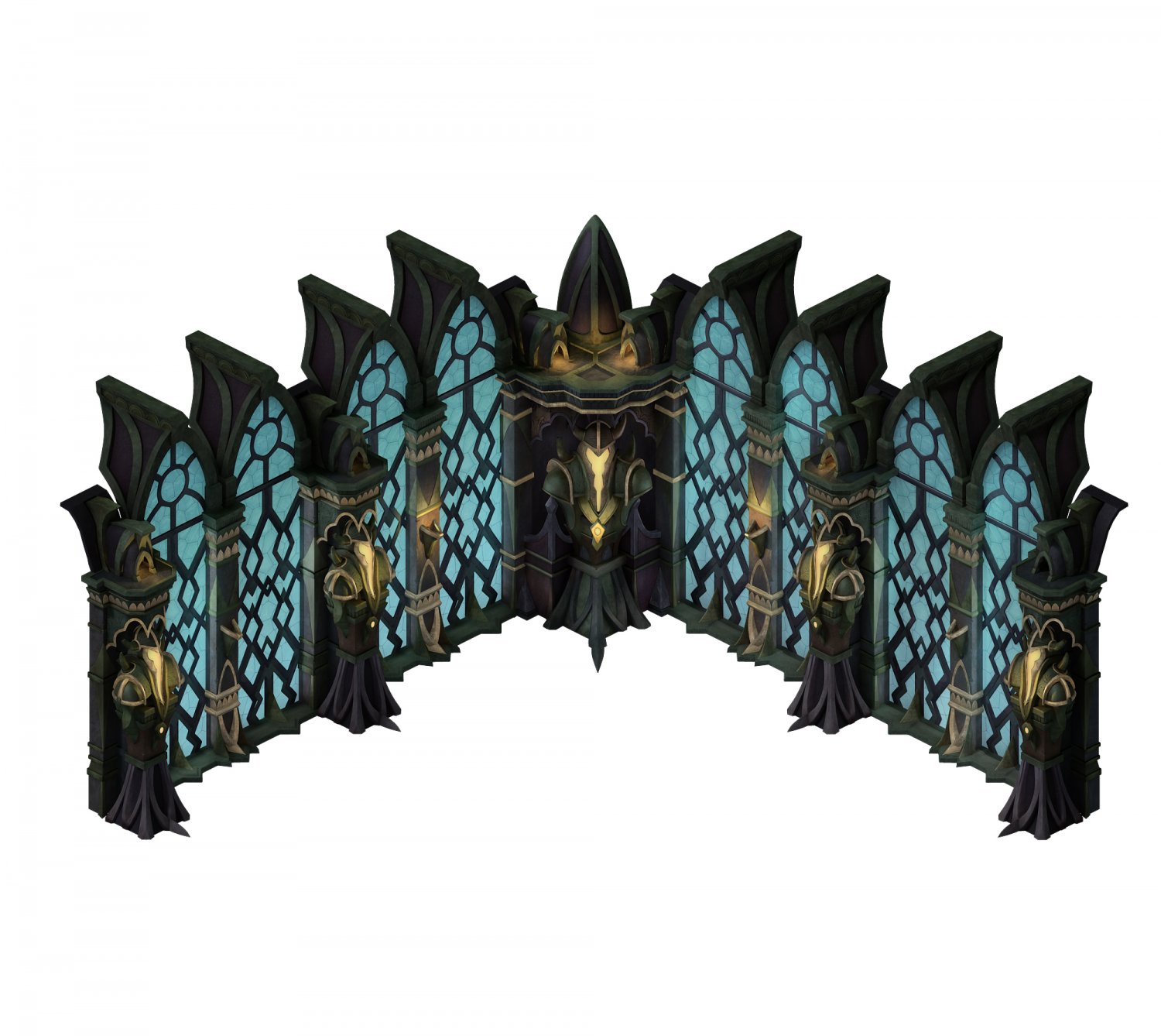 evil creature - window corner connection 01 3D Models in Buildings 3DExport