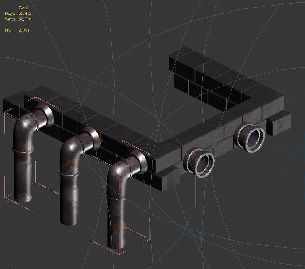 evil creatures - base 01 3D Models in Buildings 3DExport