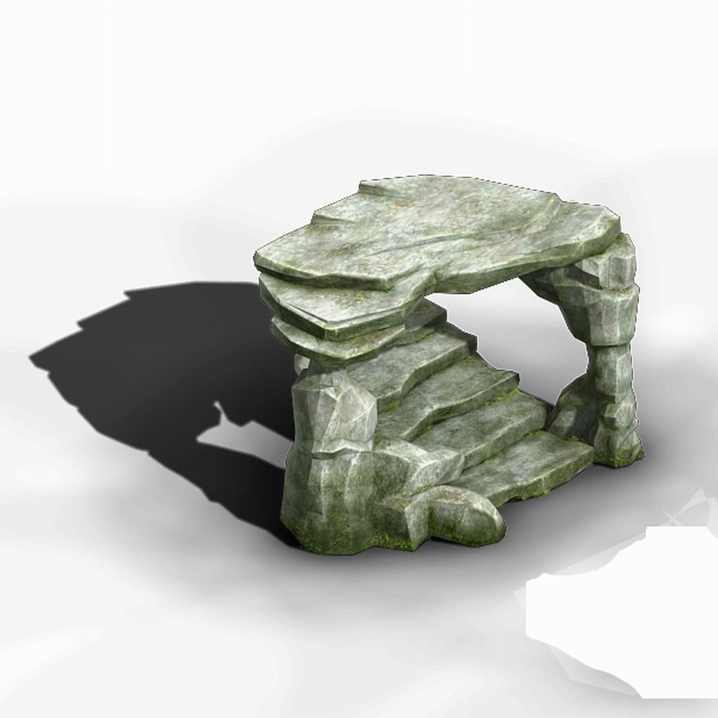 koike town - lanruo temple terrain shimen 3D Models in Buildings 3DExport