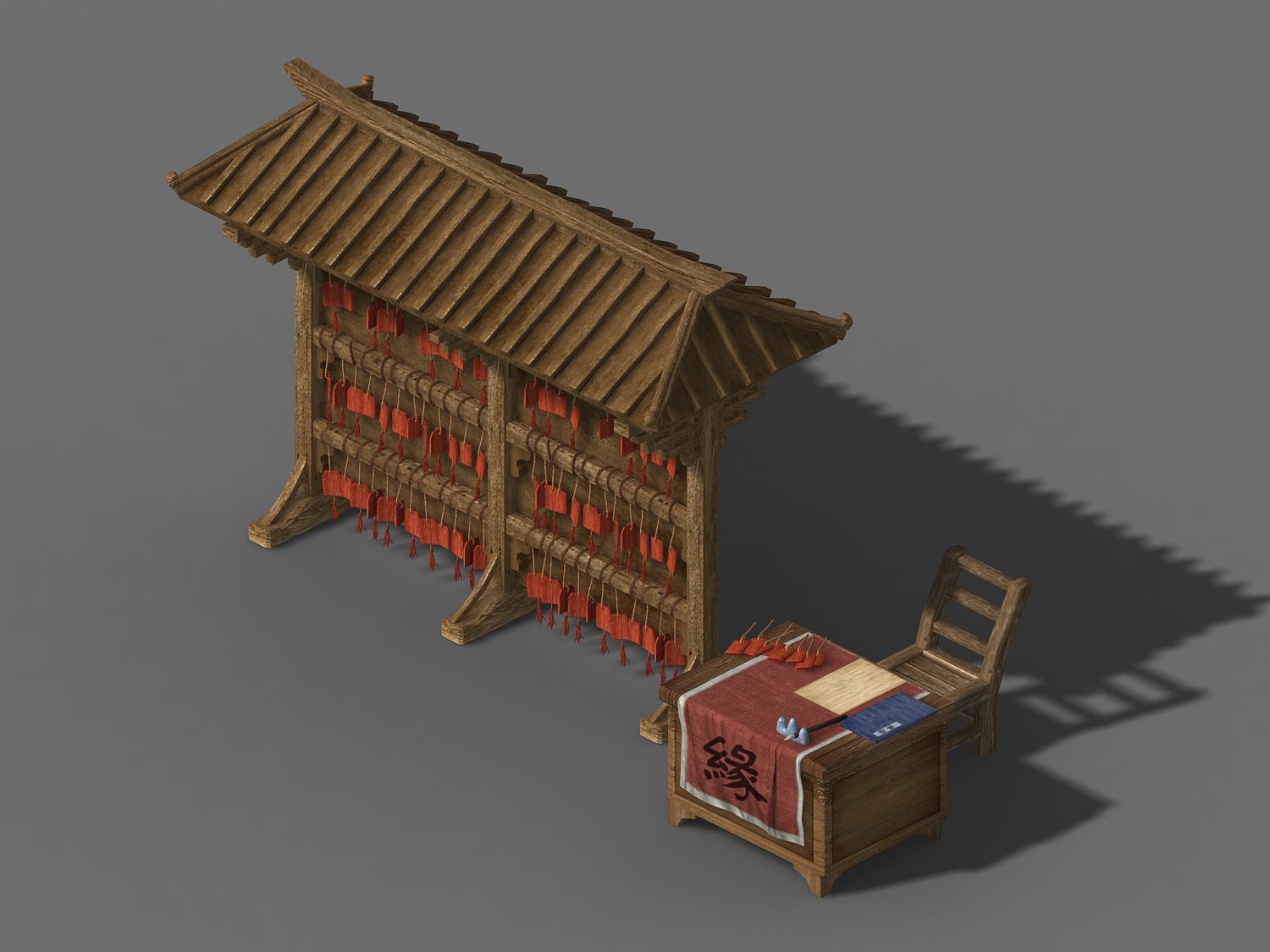 journey to the west - month temple props 3D Models in Other 3DExport
