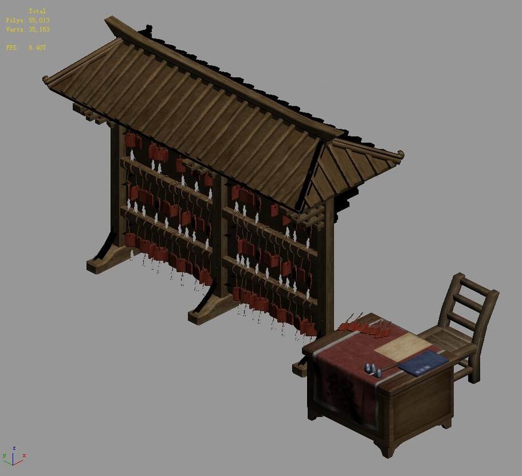 journey to the west - month temple props 3D Models in Other 3DExport