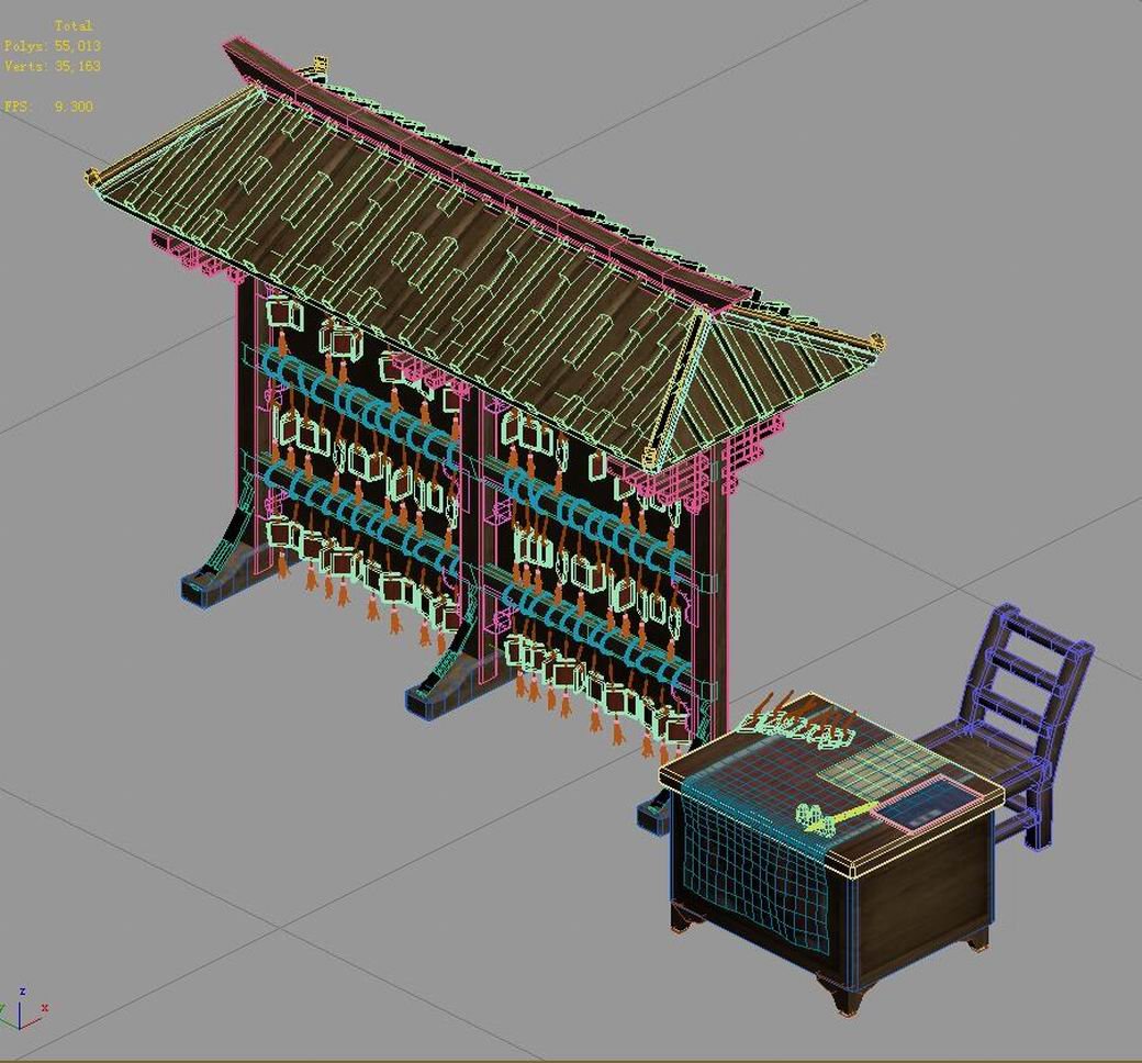 journey to the west - month temple props 3D Models in Other 3DExport