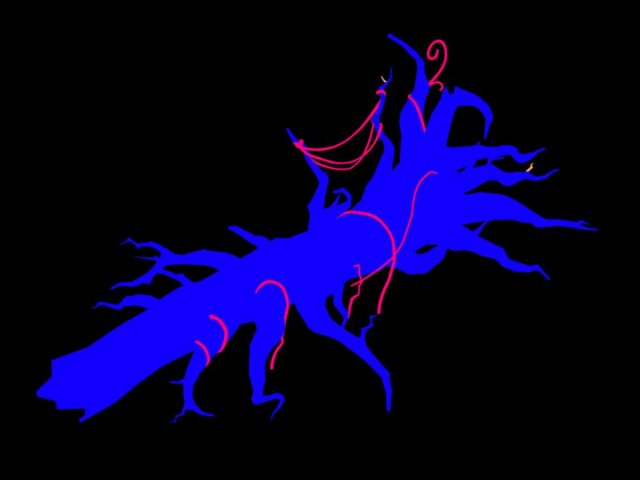 crystal marsh - moss covered tree trunk 3D Model in Tree 3DExport