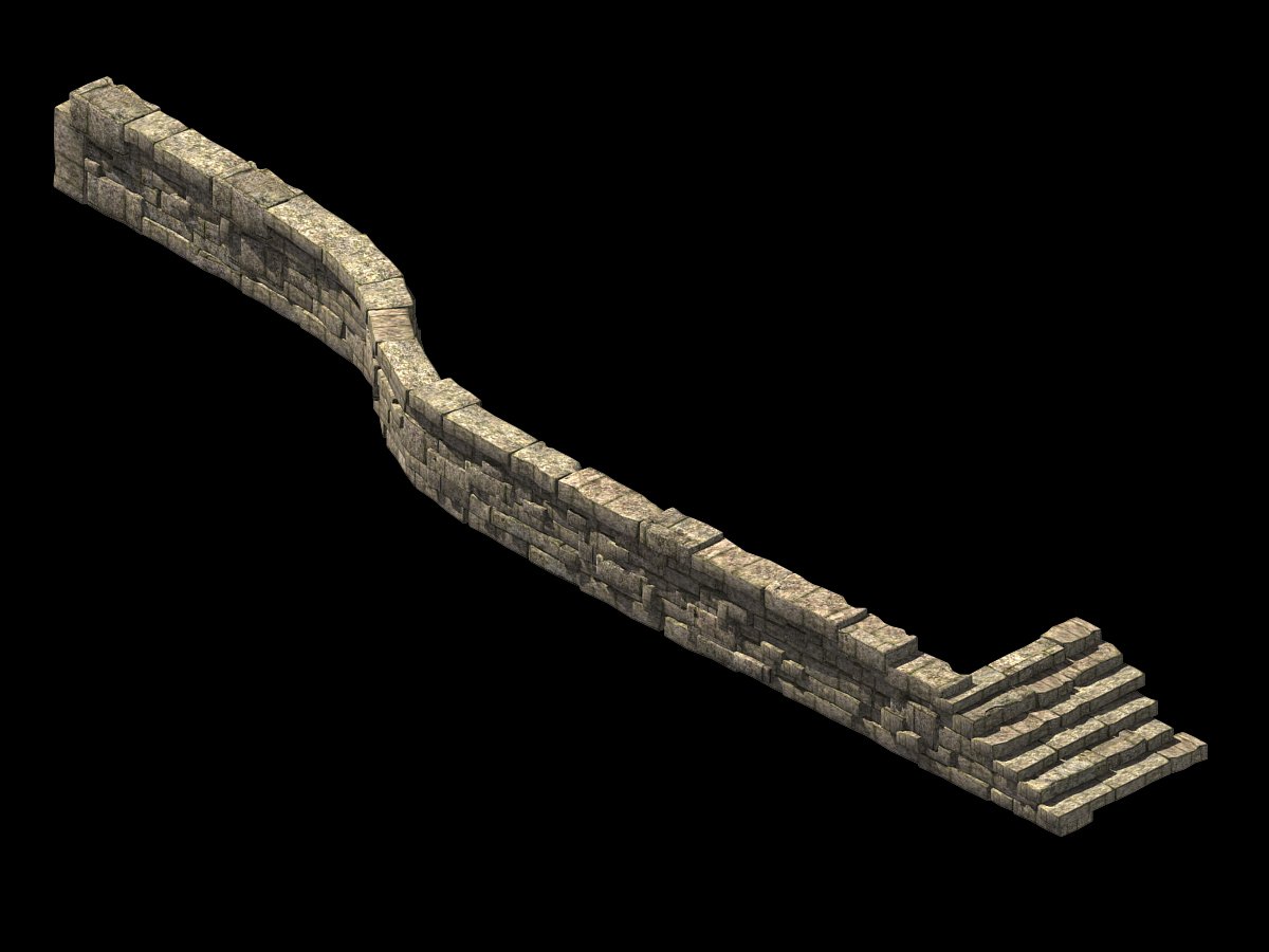 topography-embankment-river dam-stairs 32 3D Models in Other 3DExport