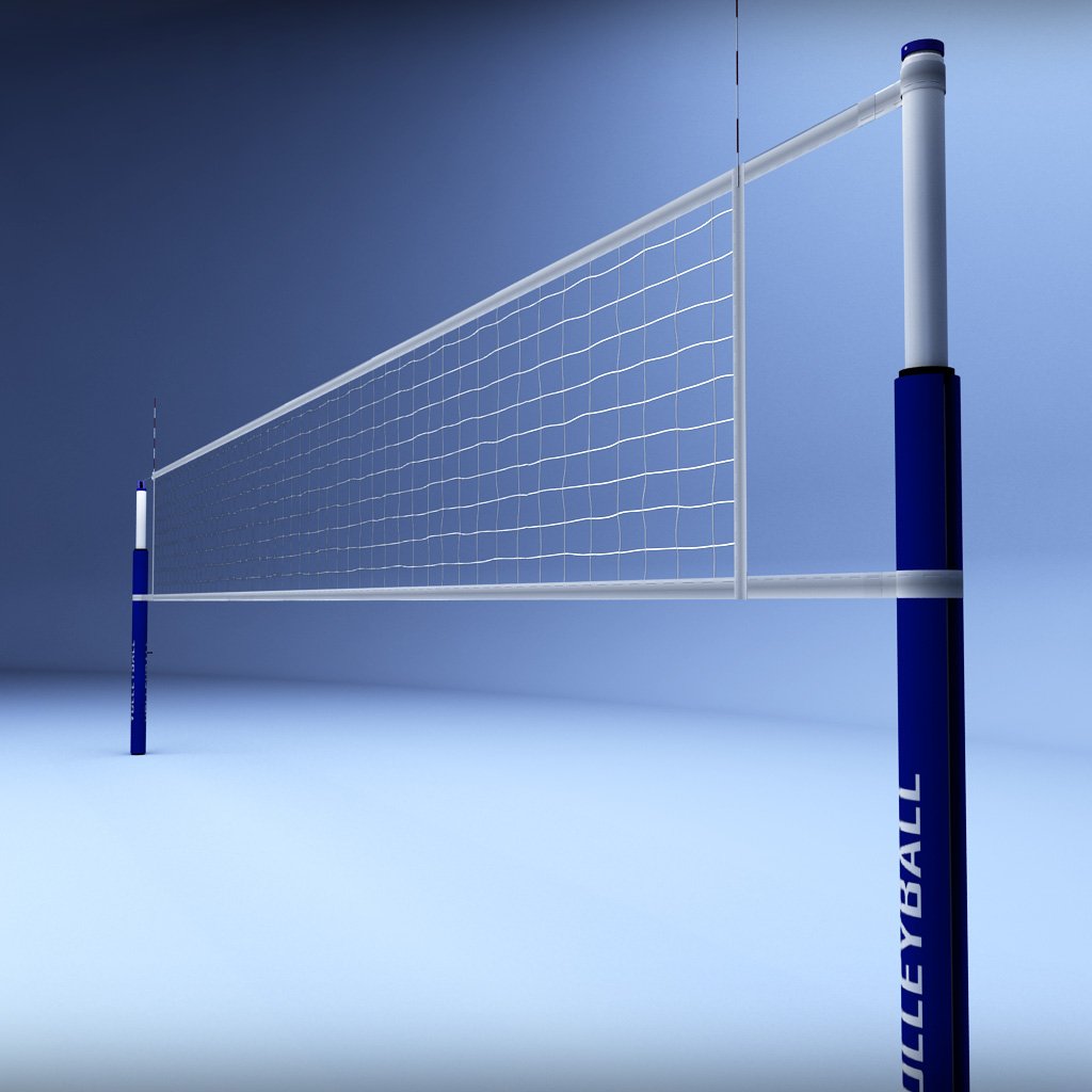Volleyball net 3D Model in Sports Equipment 3DExport