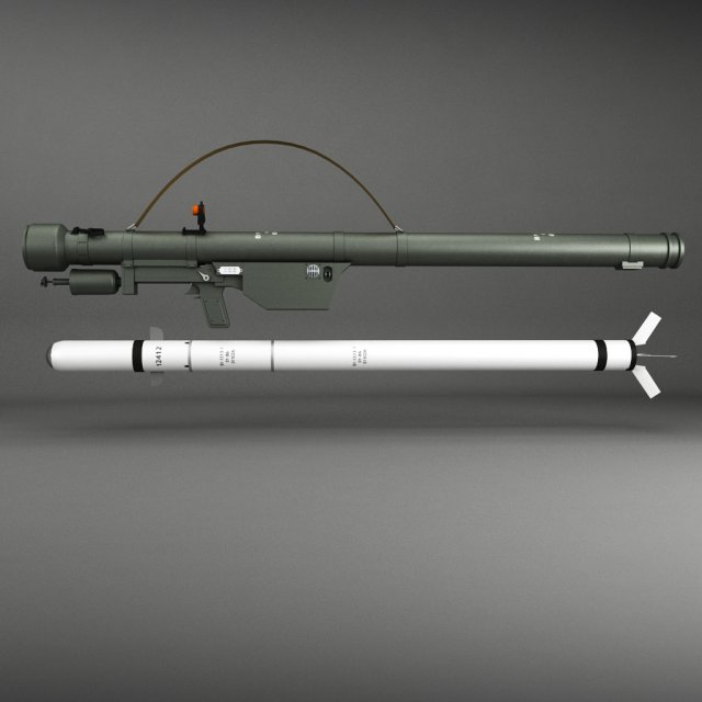 sa7 gral rocket launcher pack 3D Model in Heavy Weapon 3DExport