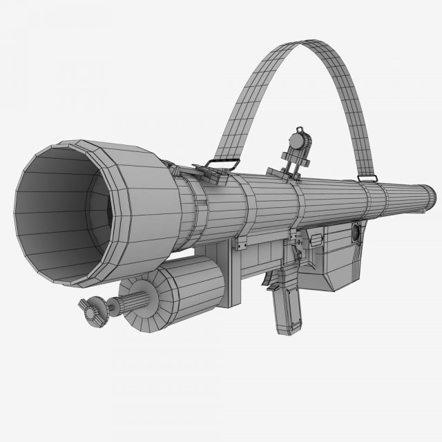 sa7 gral rocket launcher pack 3D Model in Heavy Weapon 3DExport