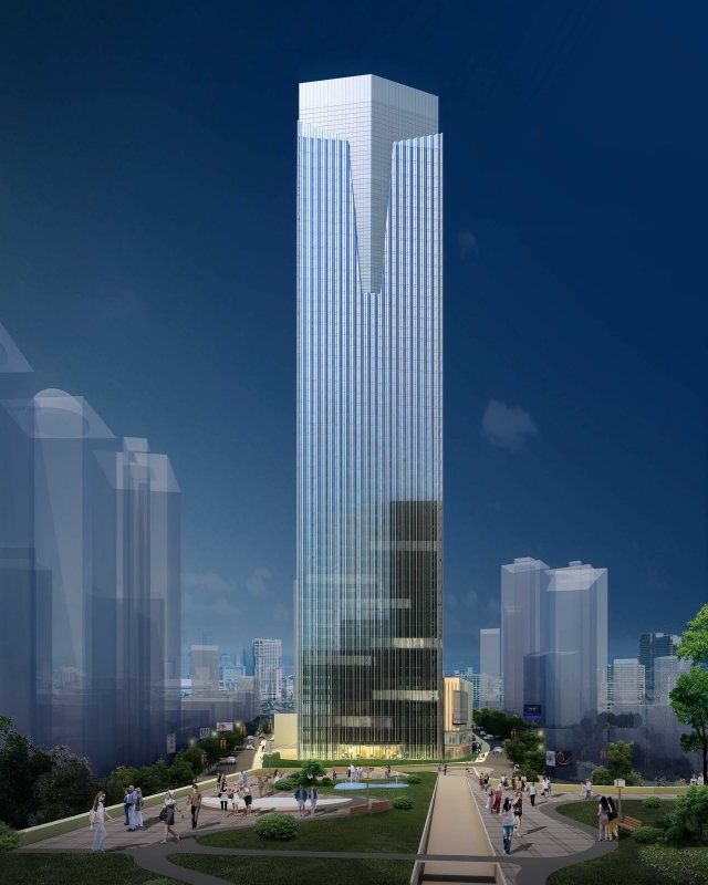 skyscraper business center 122 3D Model in Buildings 3DExport