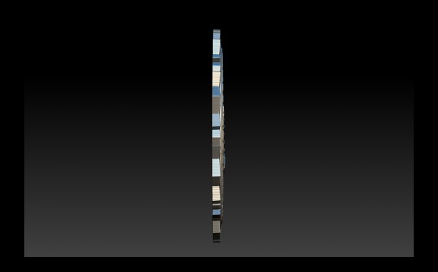 fbi seal - 3d badges 3D Print Model in Bracelets 3DExport