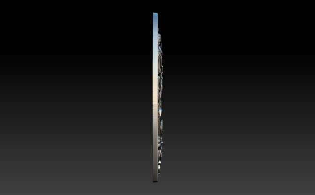 saint george killing dragon 3d stl model for cnc router engraver relief ...