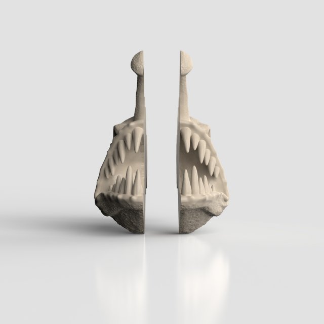 STL CNC Router file 3dprintable Deep Angler Fish 3D Принт Модель in ...