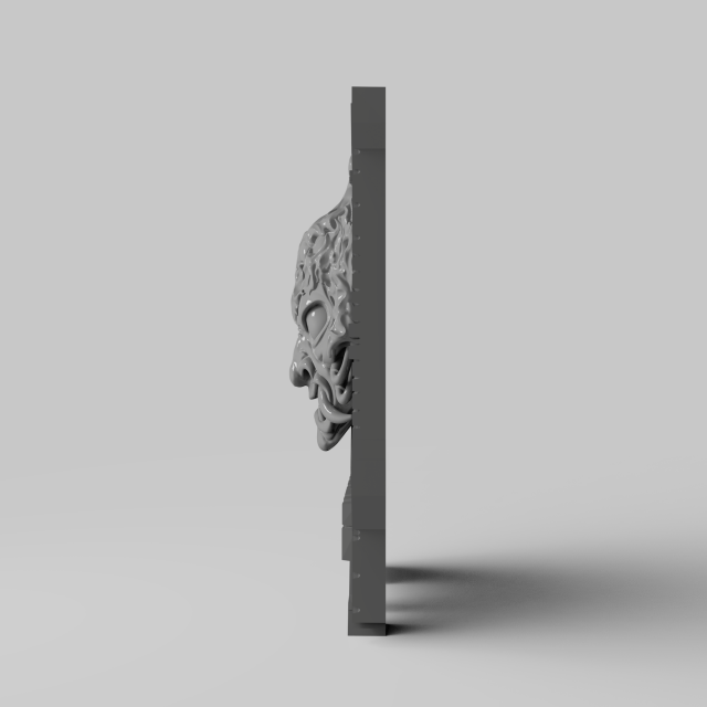 Stl Cnc Router File 3dprintable Cyberpunk Samurai 3d Print Model In