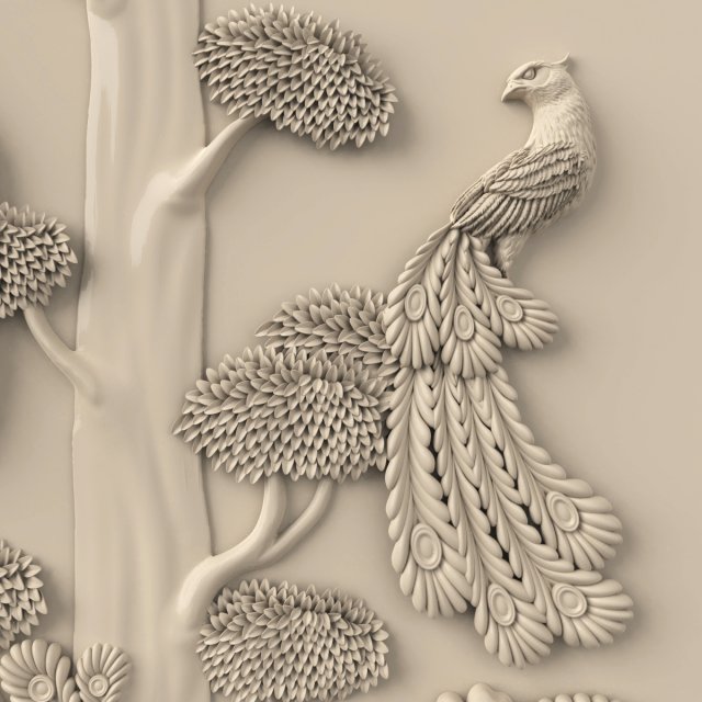 Stl Cnc Router File 3dprintable Indian Panel 3d Print Model In Decor