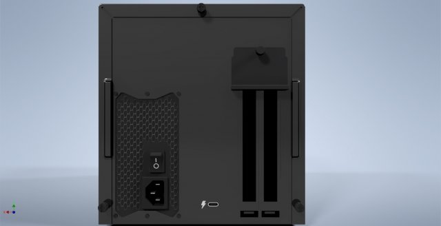 EGPU box for 550w 3D Model in Computer 3DExport