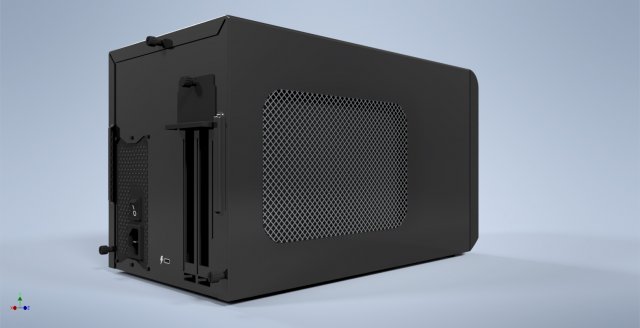 EGPU box for 550w 3D Model in Computer 3DExport