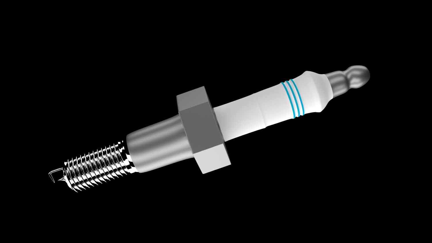 engine plug 3D Model in Audio 3DExport