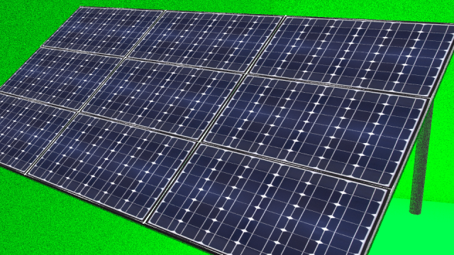 solar panel Free 3D Model in Machines 3DExport