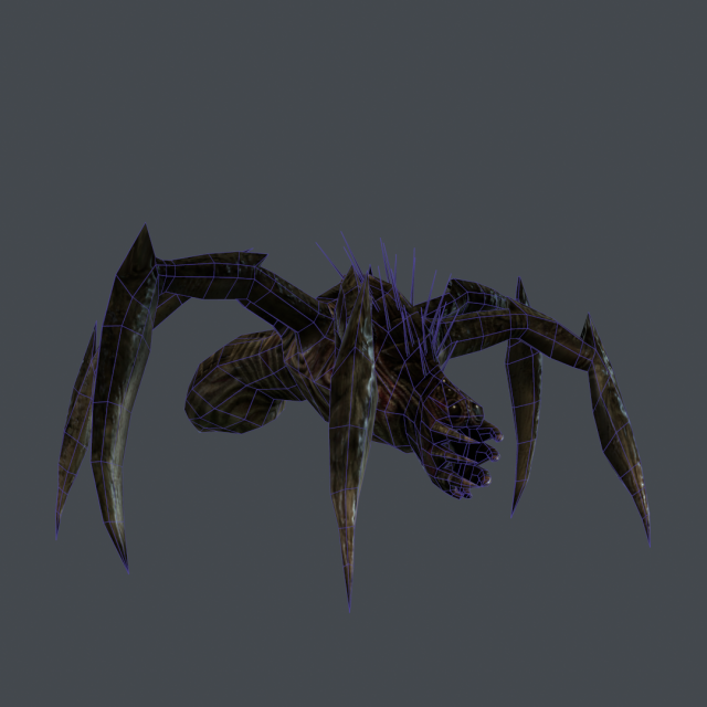 space alien spider 3D Model in Spider 3DExport