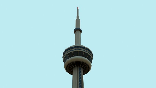 cn tower 3D Model in Buildings 3DExport