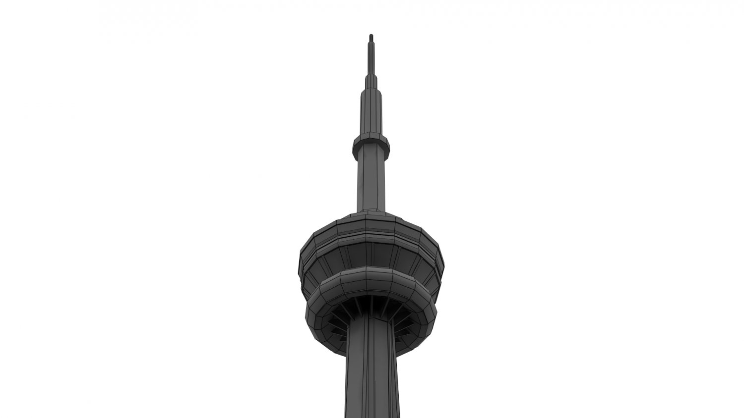 CN Tower 3D Model in Buildings 3DExport