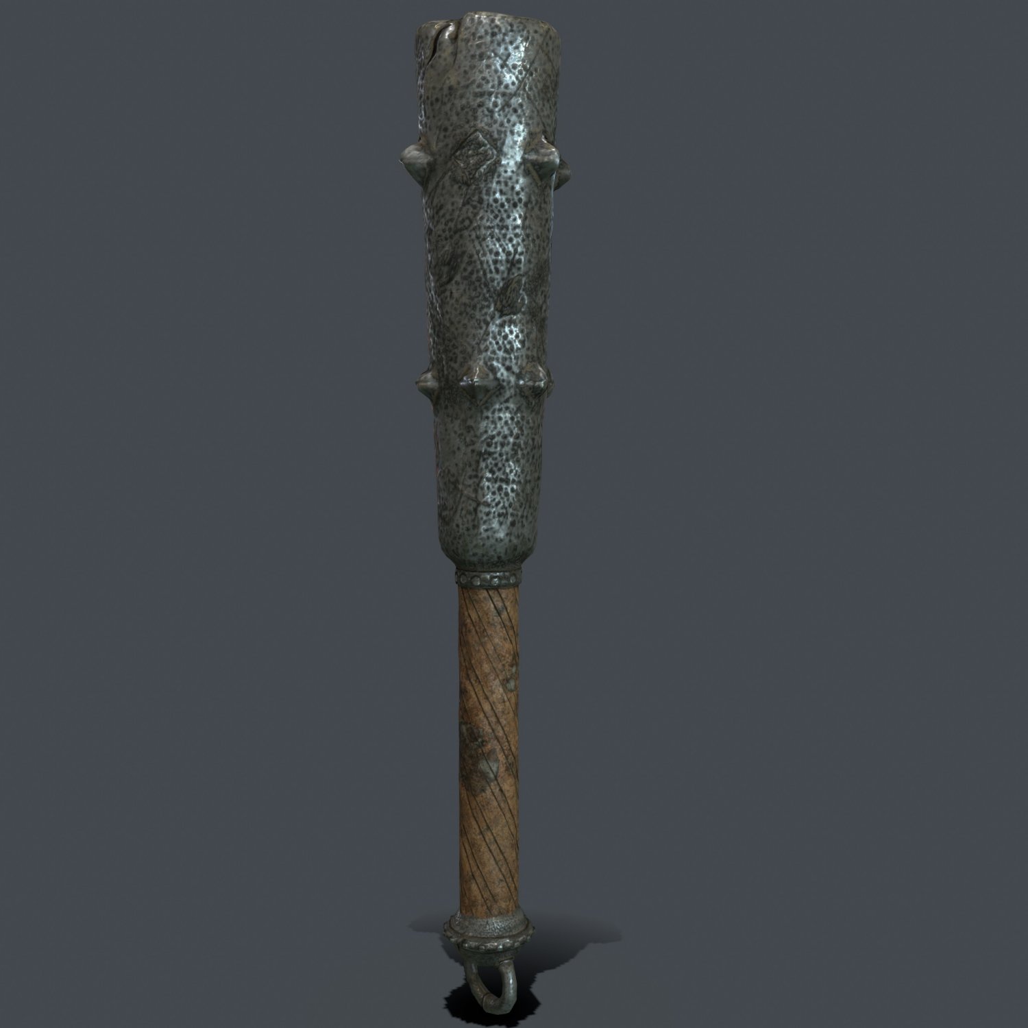 Iron cudgel 3D Model in Melee 3DExport
