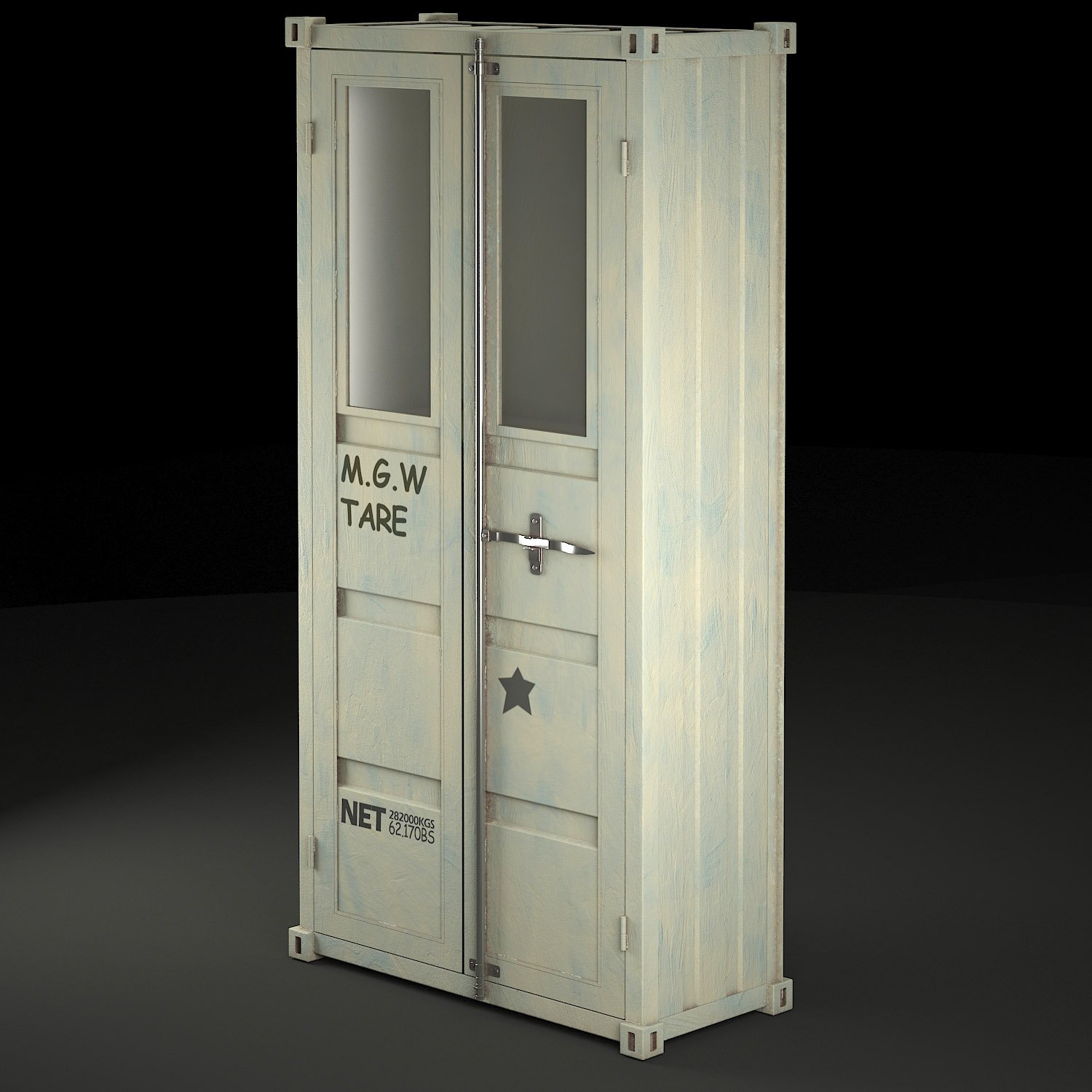 sea container industrial style cupboard Modèles 3D in Autre 3DExport