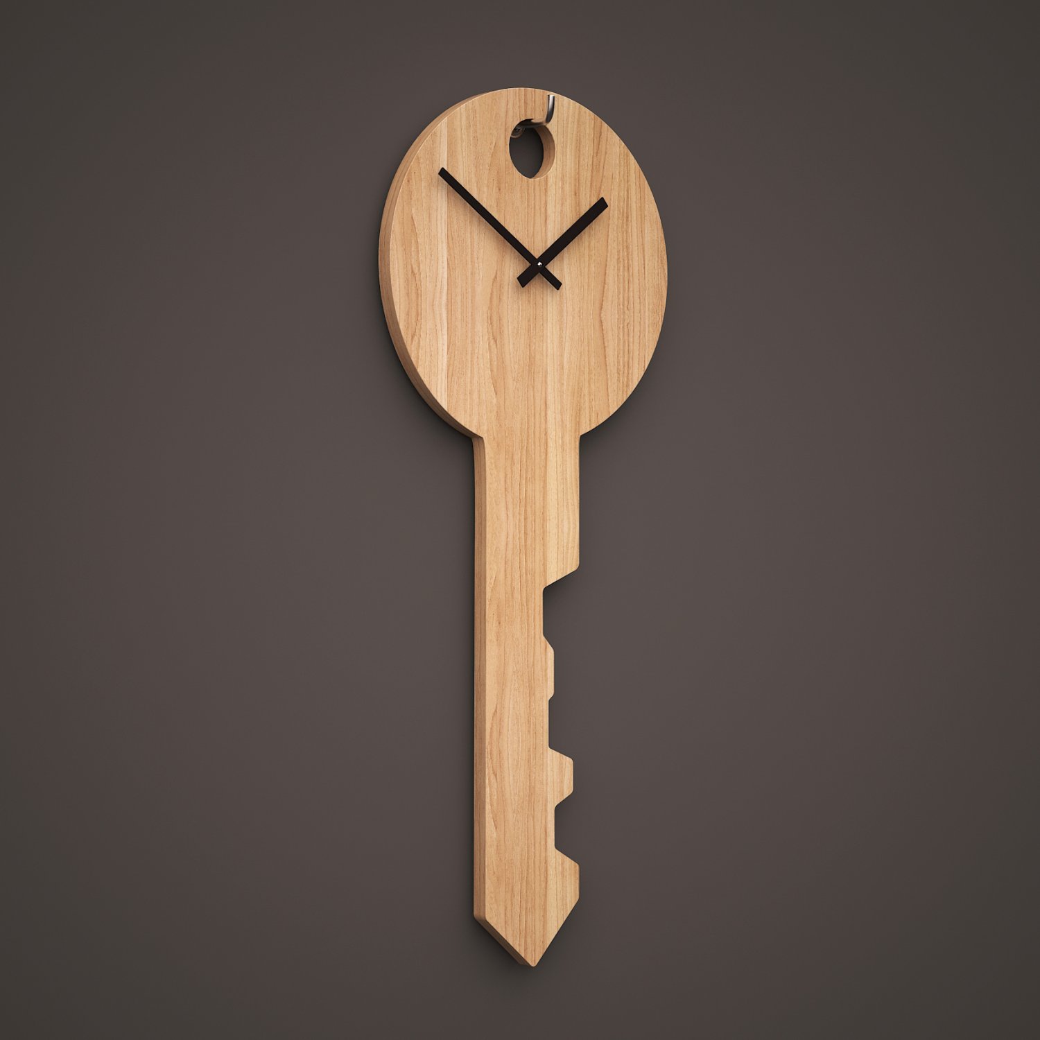 Clock key 3D Model in Bedroom 3DExport