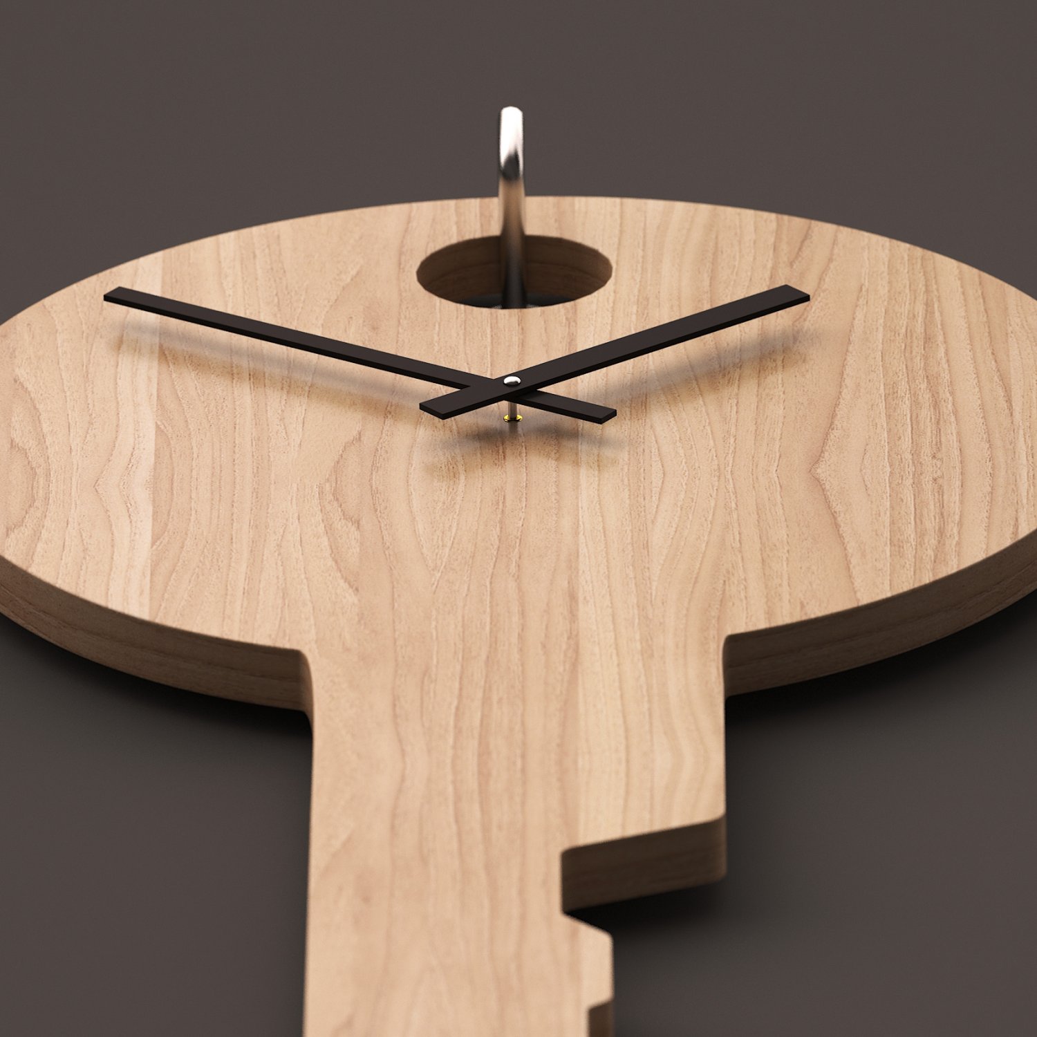 Clock key 3D Model in Bedroom 3DExport