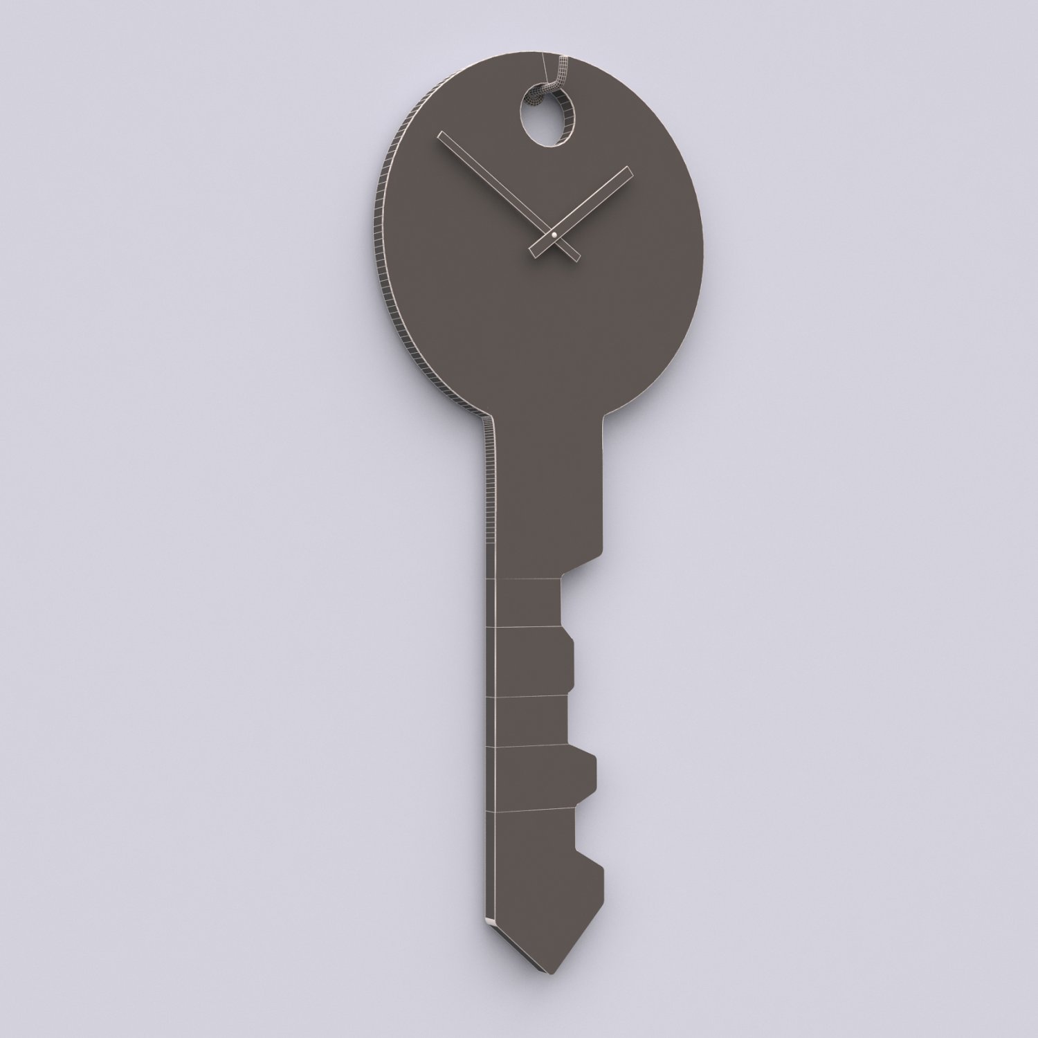 Clock key 3D Model in Bedroom 3DExport