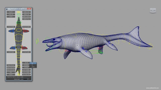 Mosasaurus hoffmanni 3D Model in Dinosaur 3DExport