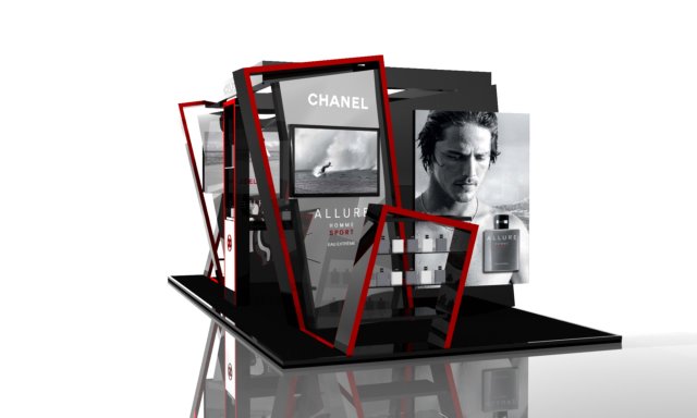 exhibition stand chanel 3D Model in Entertainment Center 3DExport
