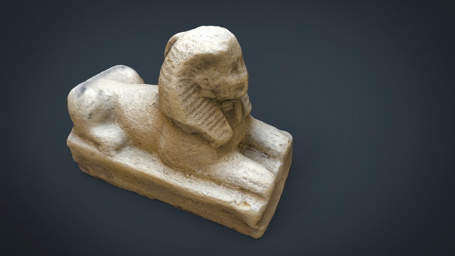 Sphinx 3D Model in Landmarks 3DExport