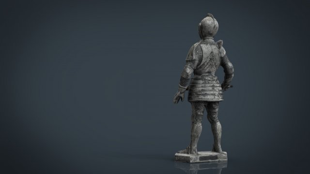 knight armor 3D Model in Decoration 3DExport