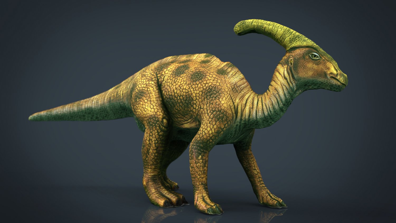 Tsintaosaurus 3D Model in Dinosaur 3DExport
