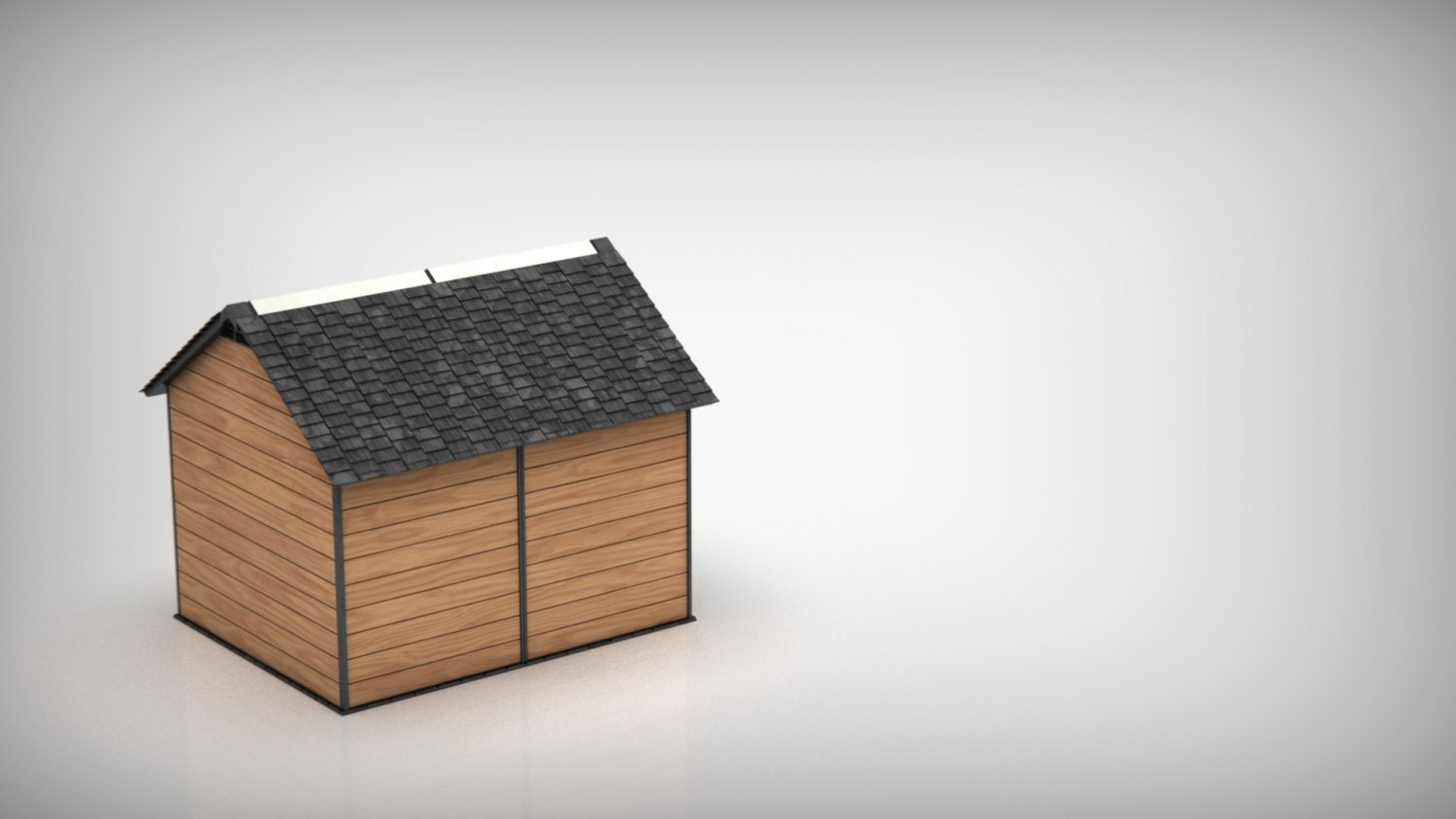 Garden shed 3D Models in Buildings 3DExport