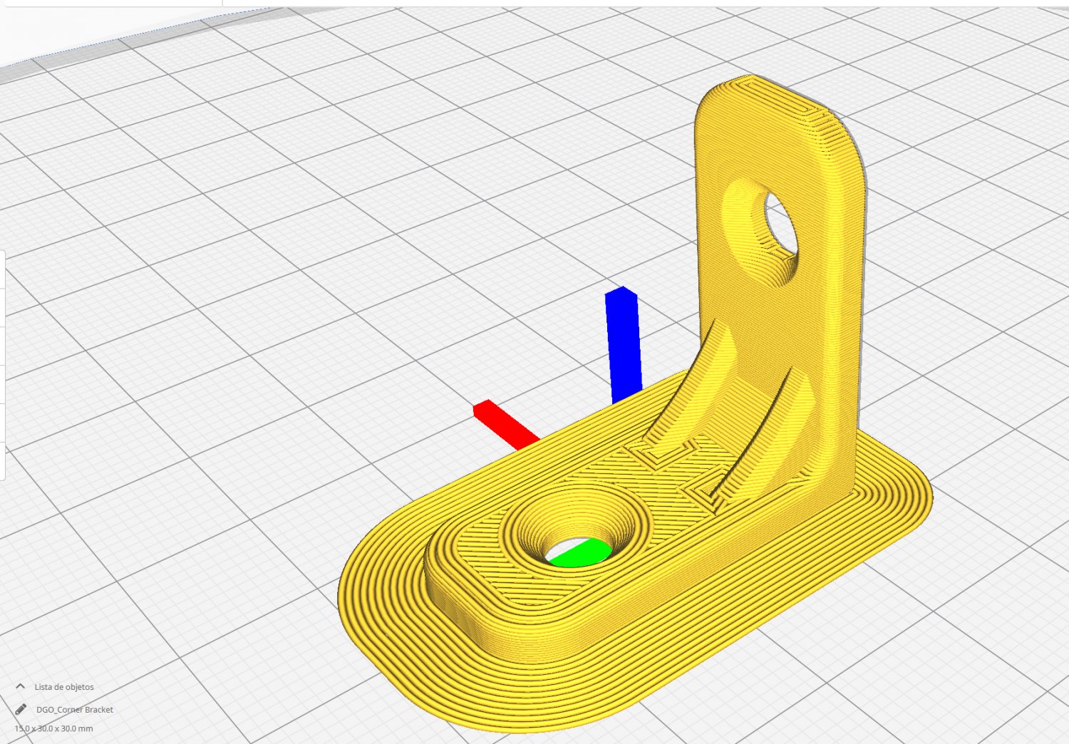 Corner Bracket 3D Print Models in Accessories 3DExport