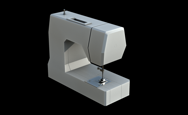 Sewing Machine 3D Model in Machines 3DExport