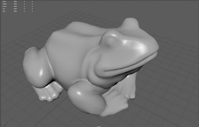 Toad 3D Model in Amphibians 3DExport