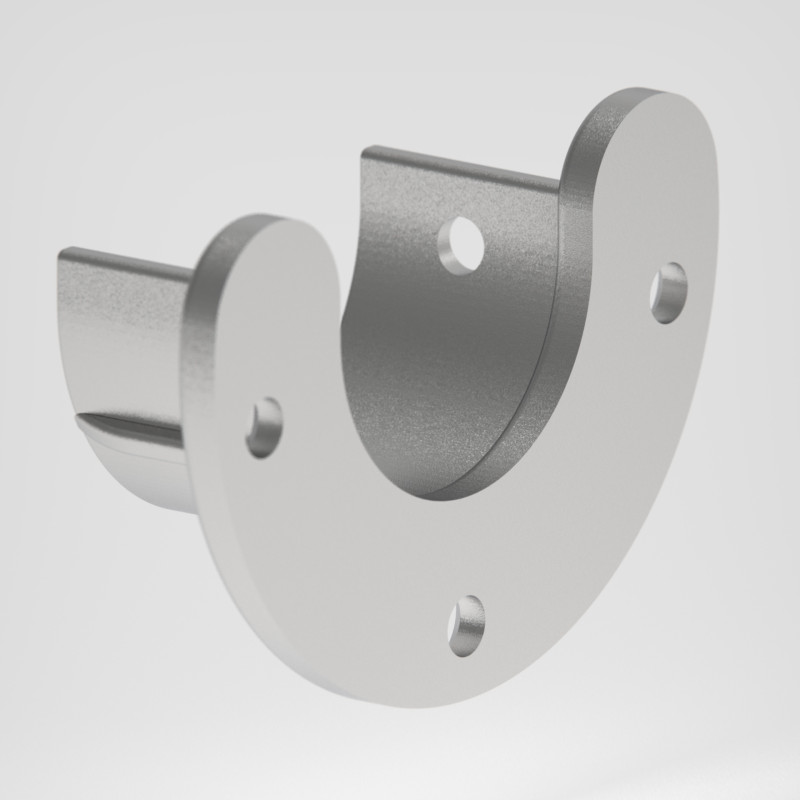 Closet rod support 3D print 3D Print Model in Furniture 3DExport