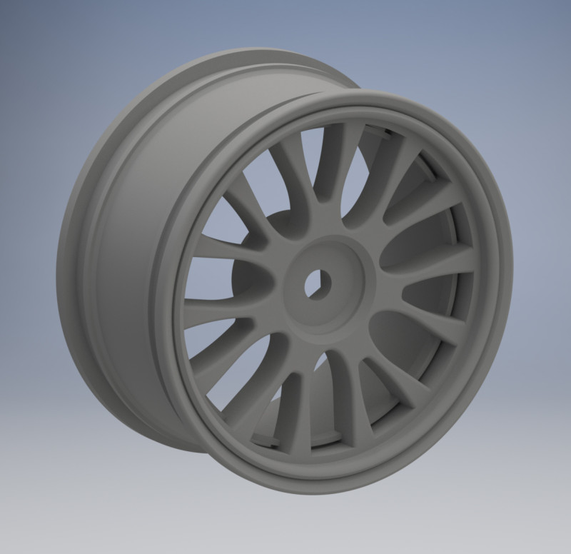 Precision-Engineered Wheel Rim - Instant Download 3D Print Model in ...