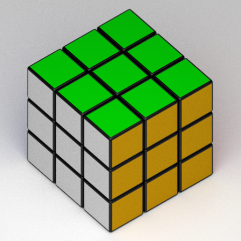 rubiks cube 3D Model in Board Games 3DExport