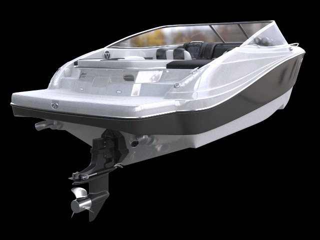 Speed boat 12 meters 3D Model in Boats 3DExport