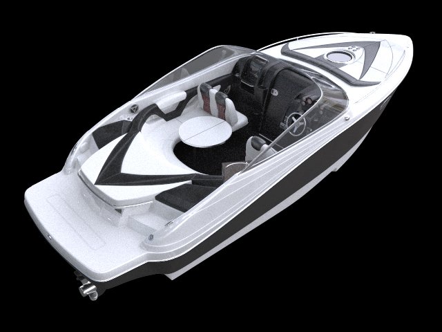 Speed boat 12 meters 3D Model in Boats 3DExport