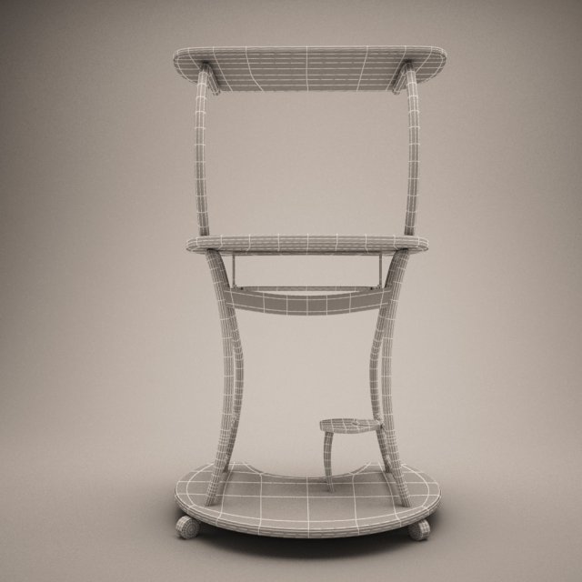 desktop computer table 3D Model in Desk 3DExport