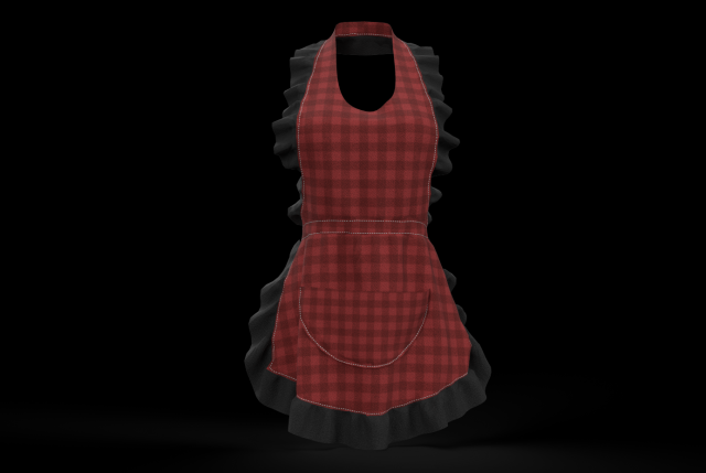 kitchen apron 3D Model in Clothing 3DExport