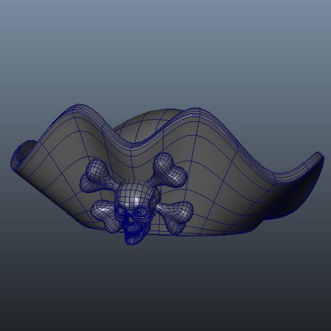 pirate hat 3D Model in Clothing 3DExport