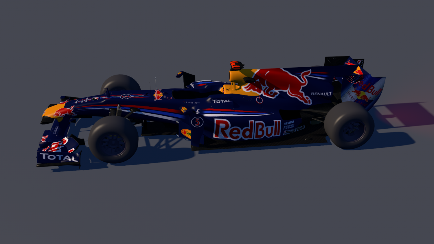 f1 redbull c4d obj lwo mtj 3D Models in Racing 3DExport
